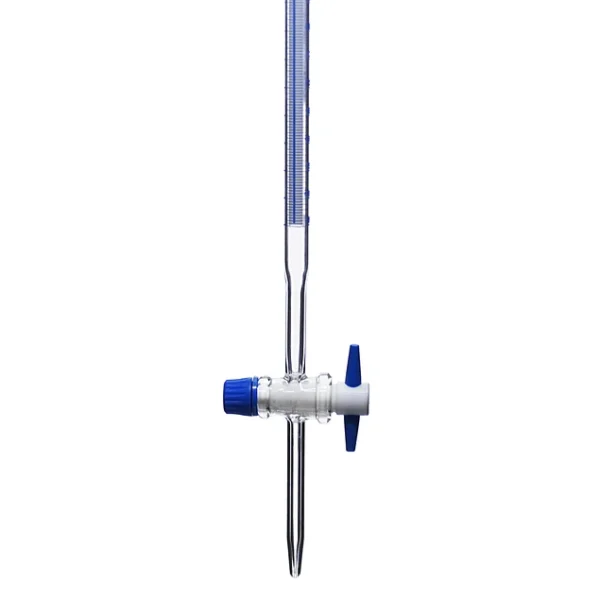 Bureta Schellbach 50 mL con Llave de PTFE Clase A Certificado lote ISO ...